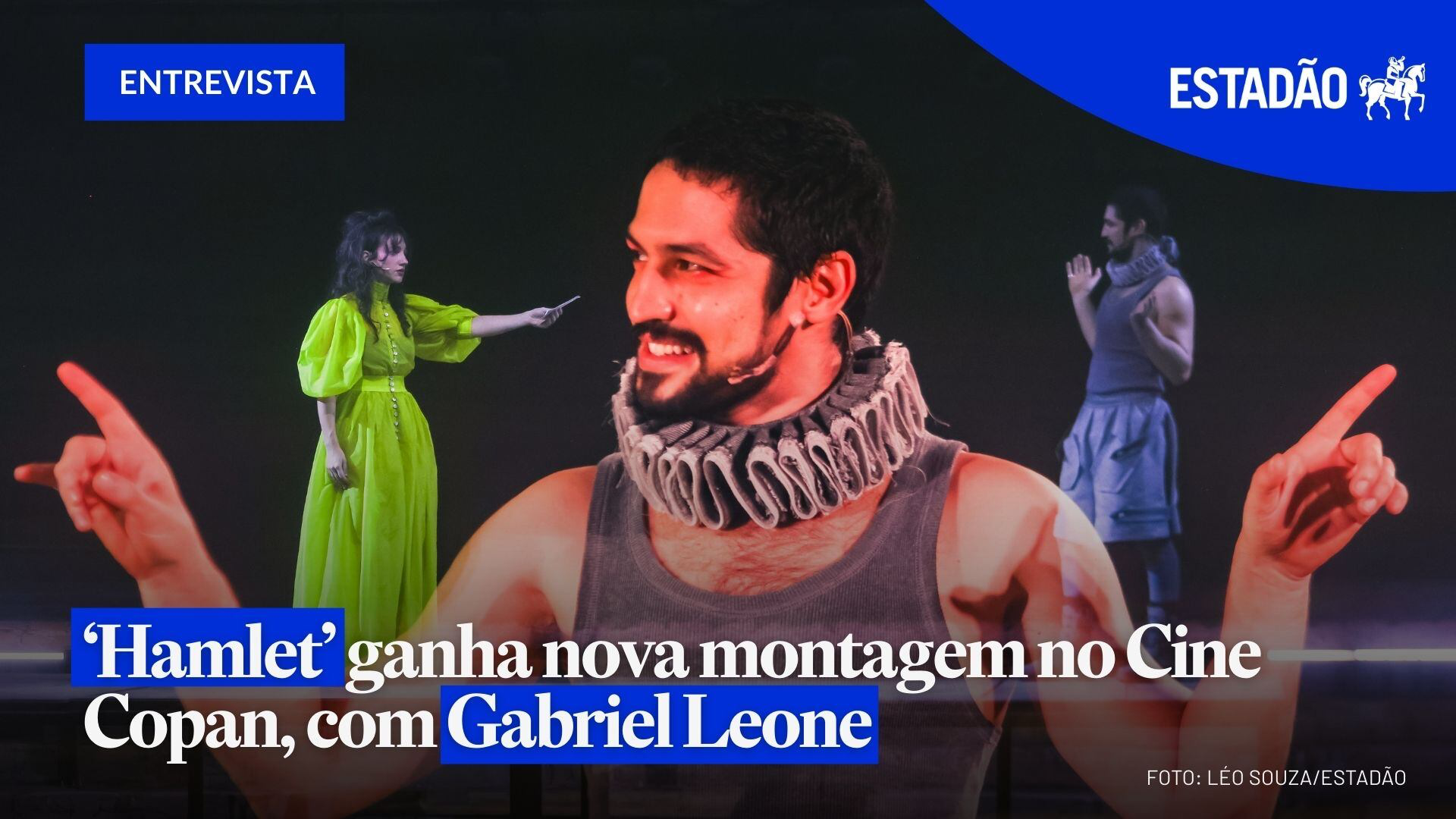 Com Gabriel Leone, ‘Hamlet’ ganha nova montagem no Cine Copan | Estadão ...