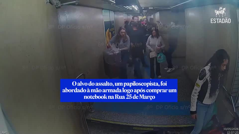 Tiros na Estação São Bento | Estadão - Estadão