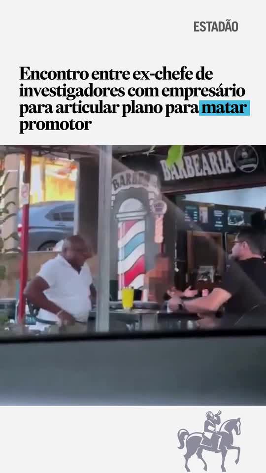 Encontro entre investigador da polícia com empresário suspeito de ...
