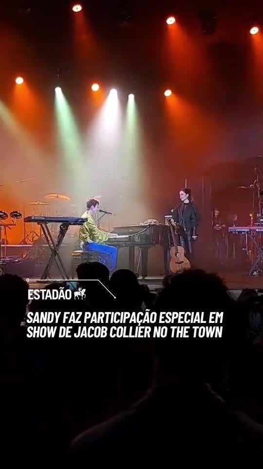 Sandy faz participação especial em show de Jacob Collier no The Town ...