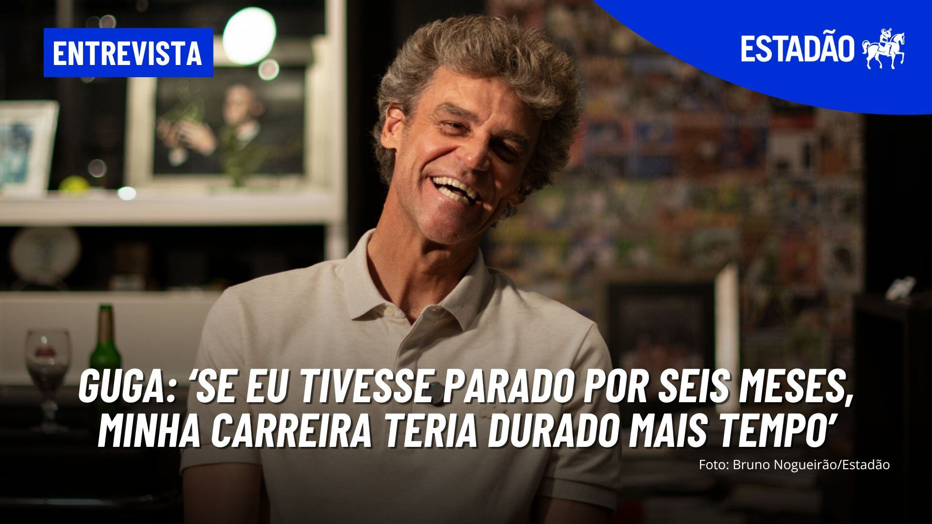 Guga: ‘Se eu tivesse parado por seis meses, minha carreira teria durado ...