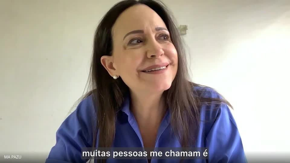 "Muitas pessoas me chamam de mãe da Venezuela", diz María Corina ...