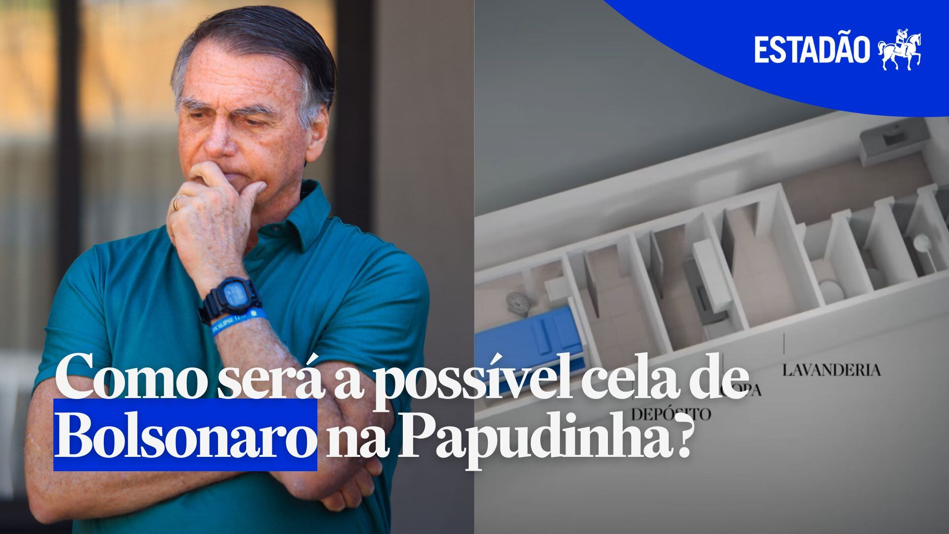 Como será a possível cela de Bolsonaro na Papudinha? | Estadão - Estadão